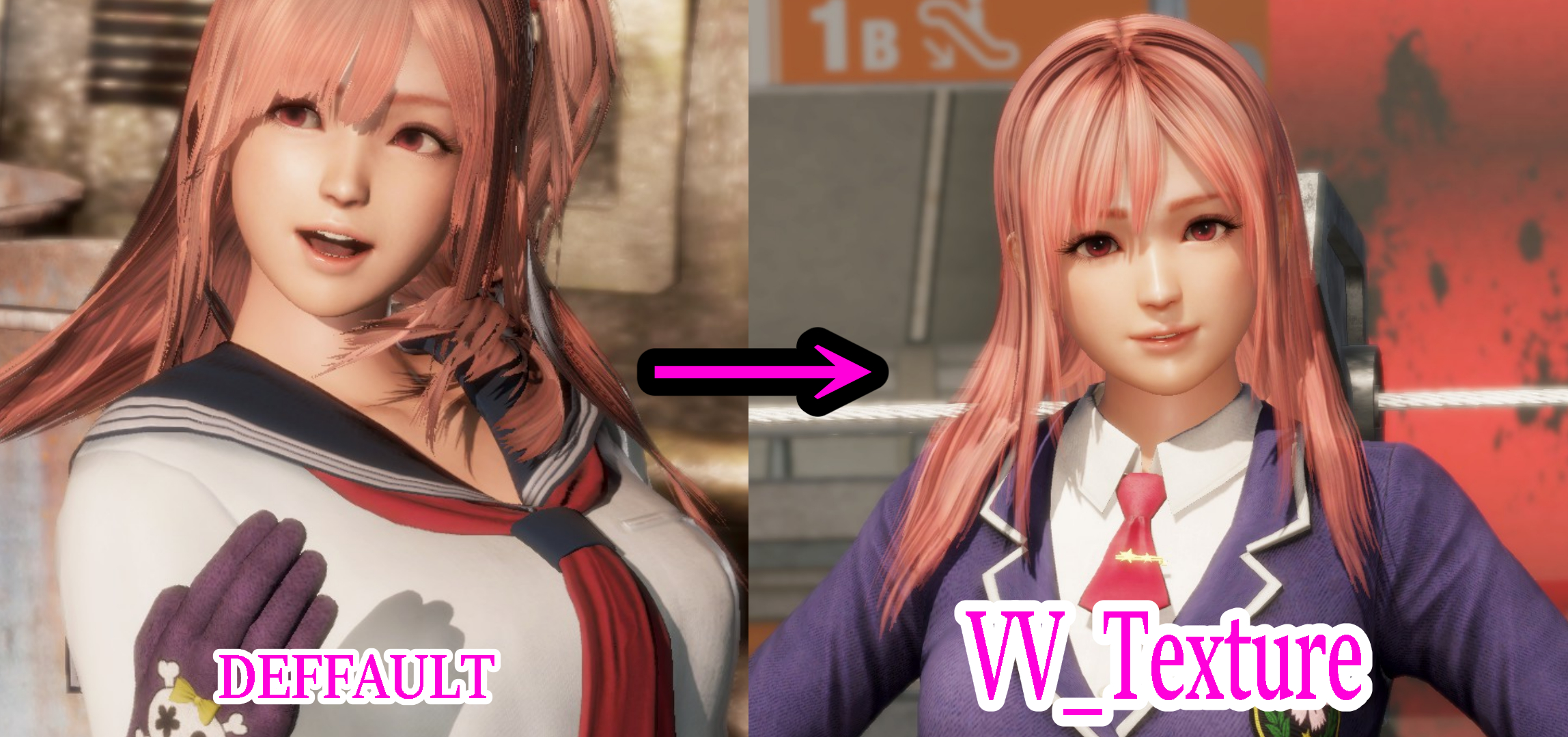 [DL] Doa6 Honoka Mod near VV face+hair by Honey-Gold on DeviantArt