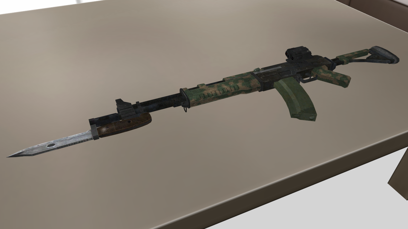[MMD] RE6 Assault rifle RN DL by sidekick101 on DeviantArt