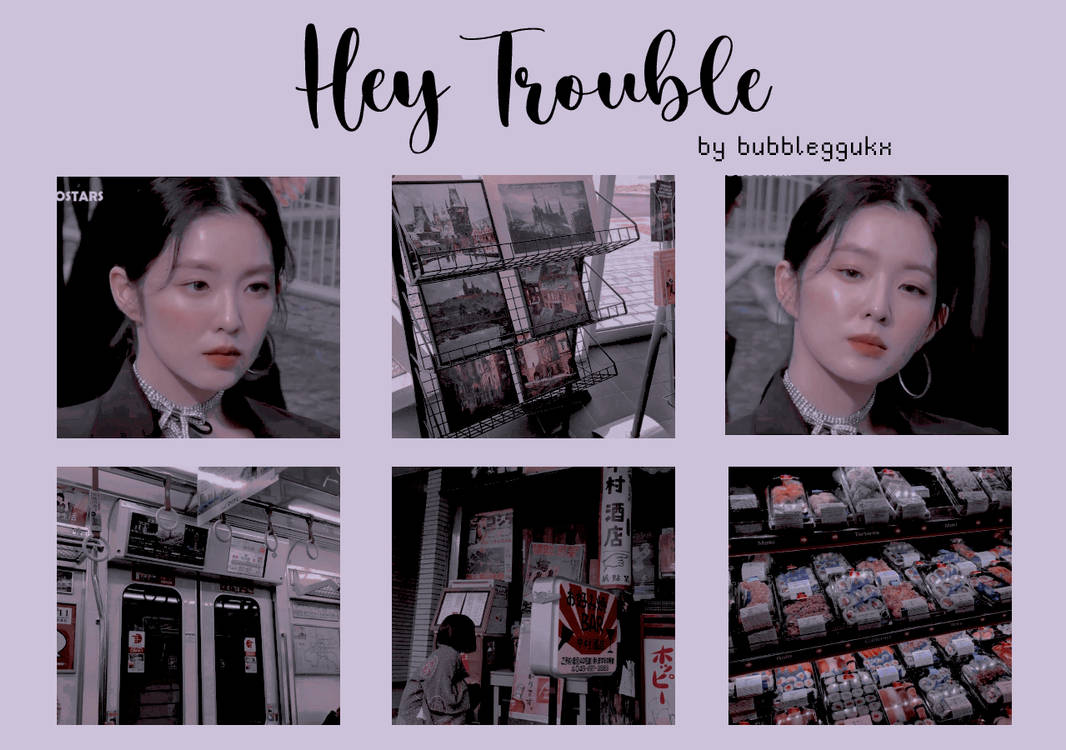 hey trouble - psd coloring by bubbleggukx on DeviantArt