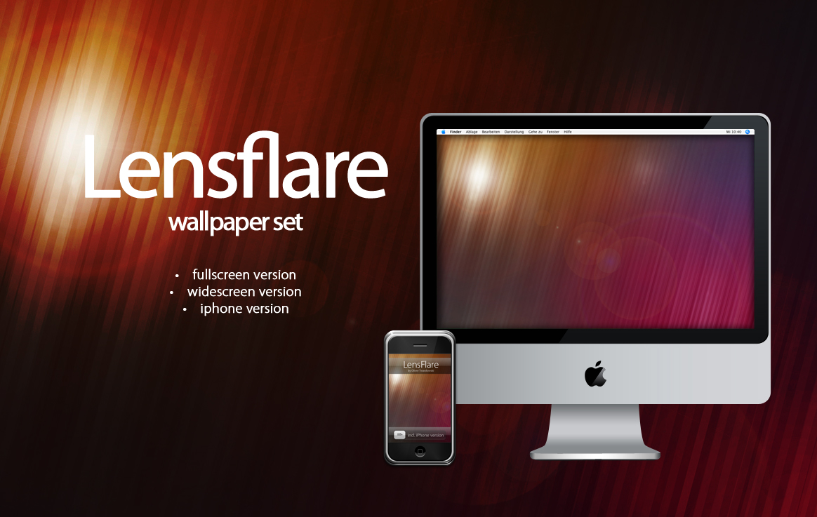 lensflare wallpaper set by twinware on DeviantArt