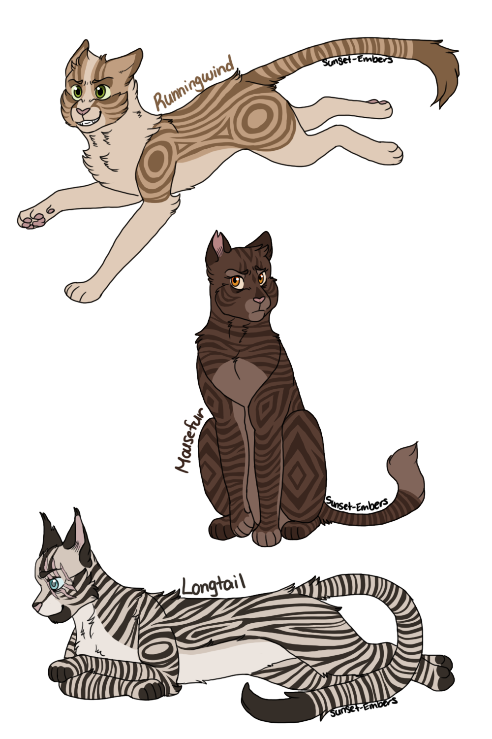 Original background characters by Sunset-Embers on DeviantArt