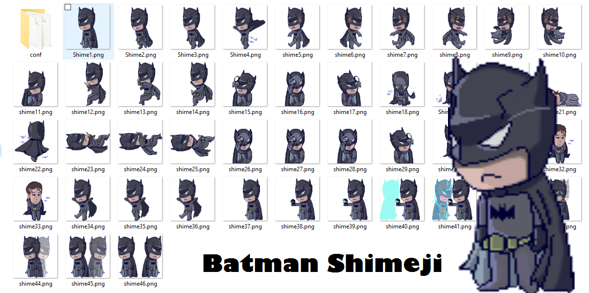 The Batman Shimeji by Genait on DeviantArt
