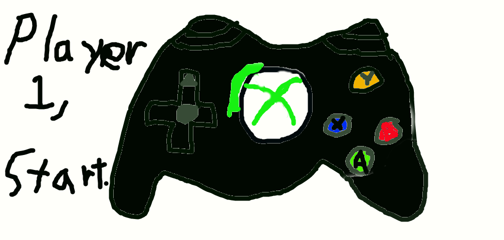 Xbox controller by DomicsComics on DeviantArt
