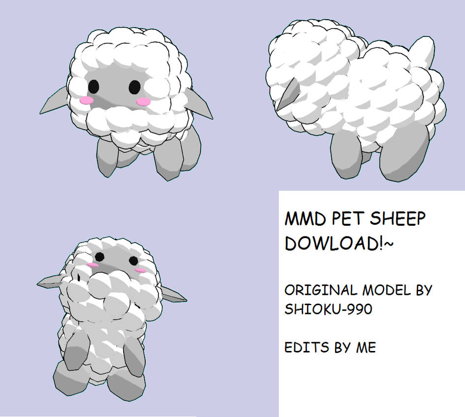MMD Sheep Download by Abyss-Animations on DeviantArt