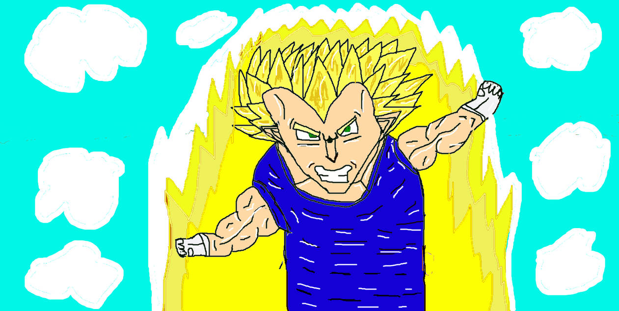 Vegeta SSJ by Vivi123456 on DeviantArt
