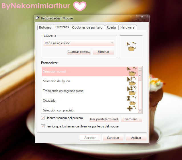 Hetalia Itaria neko cursor Bynekomimiarthur by Nekomimiarthur on DeviantArt