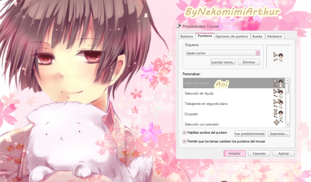 Japan cursor ByNekomimiArthur by Nekomimiarthur on DeviantArt