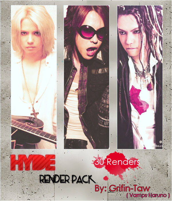 HYDE Pack Render by Grifin-Taw on DeviantArt