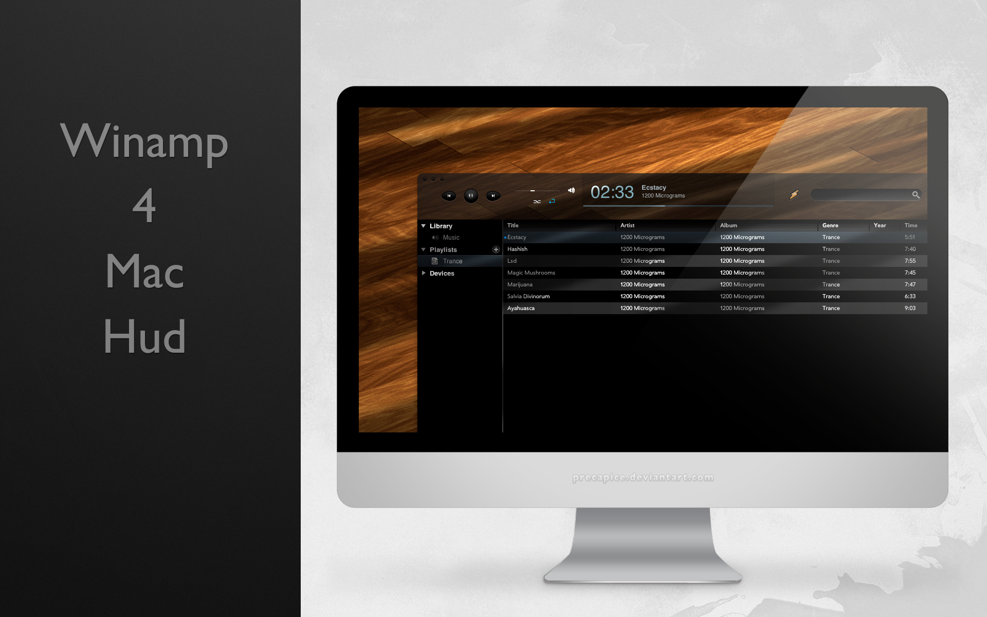 Winamp Hud 4 Mac by IanWoods on DeviantArt