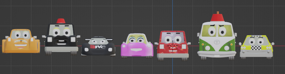 The Little Cars RIPOFF Model Pack by kyleriverswithem on DeviantArt
