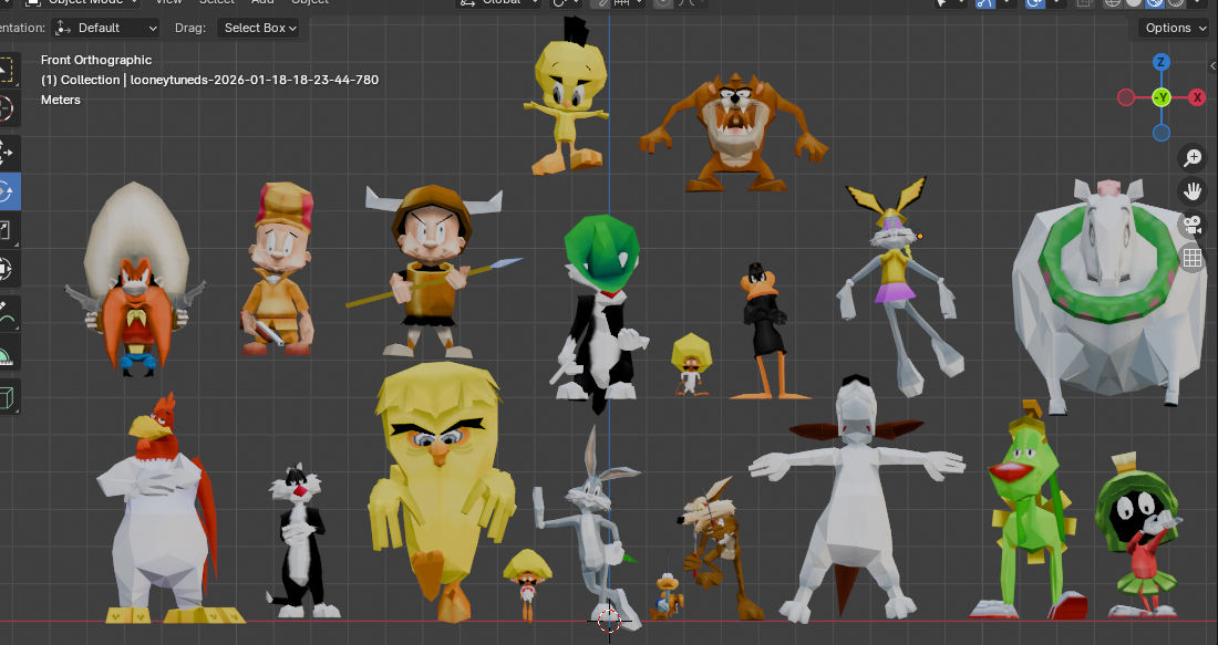 Looney Tunes - Cartoon Conductor Model Pack by kyleriverswithem on ...