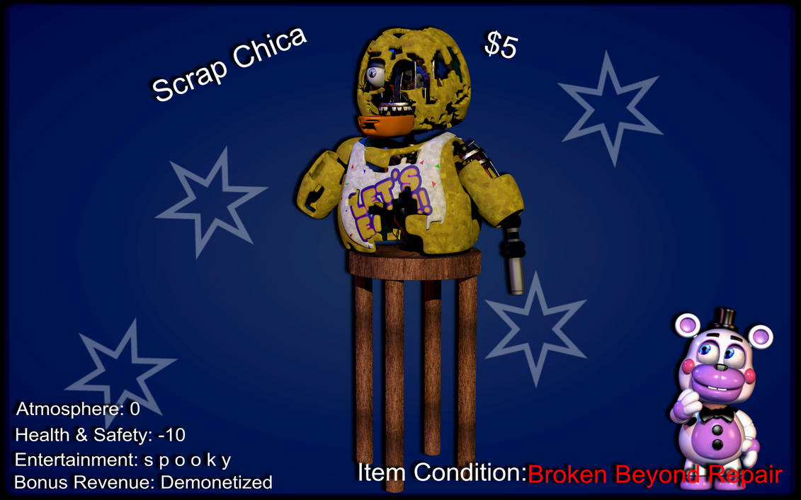 Scrap Chica by Dav-oo on DeviantArt