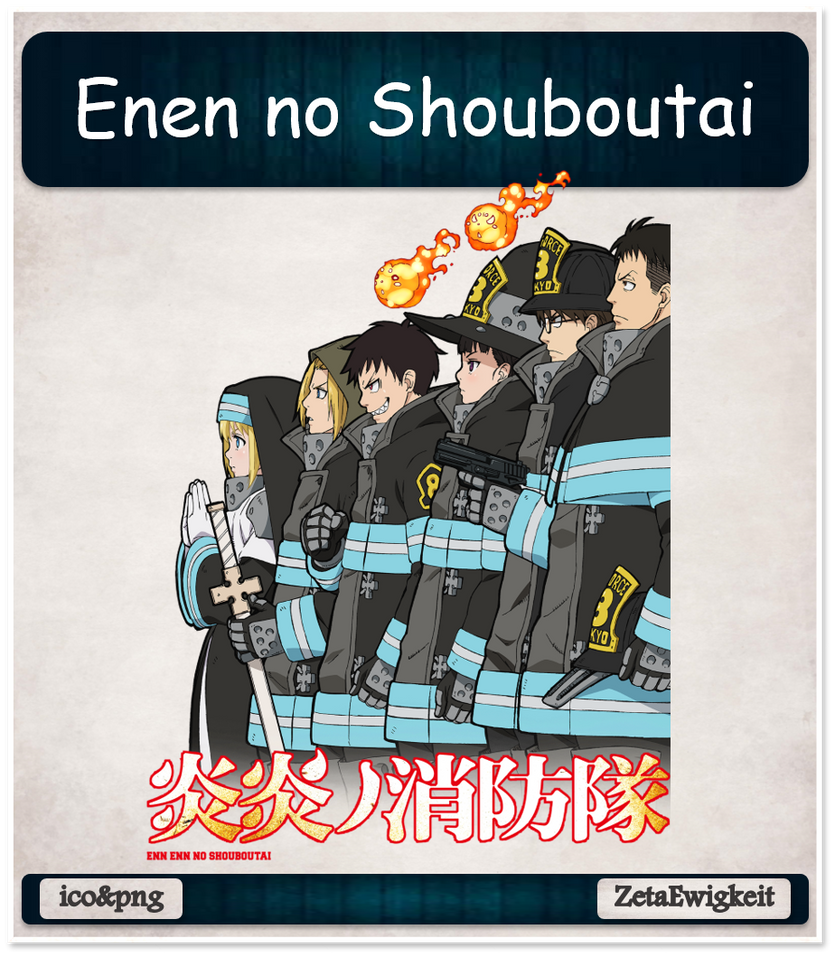 Enn Enn no Shouboutai - Anime Icon by ZetaEwigkeit on DeviantArt