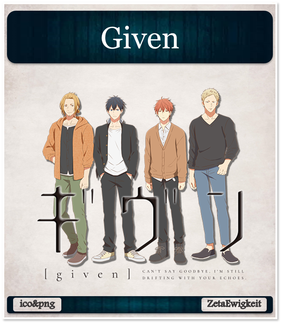 Given - Anime Icon by ZetaEwigkeit on DeviantArt