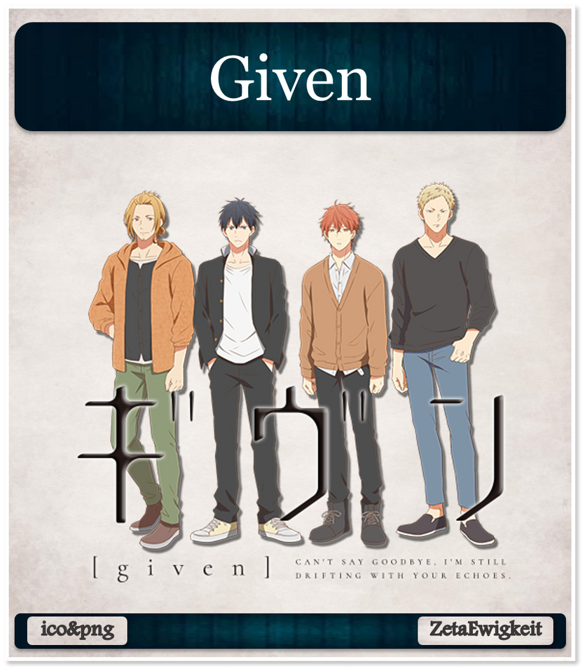 Given - Anime Icon by ZetaEwigkeit on DeviantArt