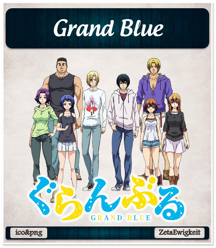 Grand Blue - Anime Icon by ZetaEwigkeit on DeviantArt