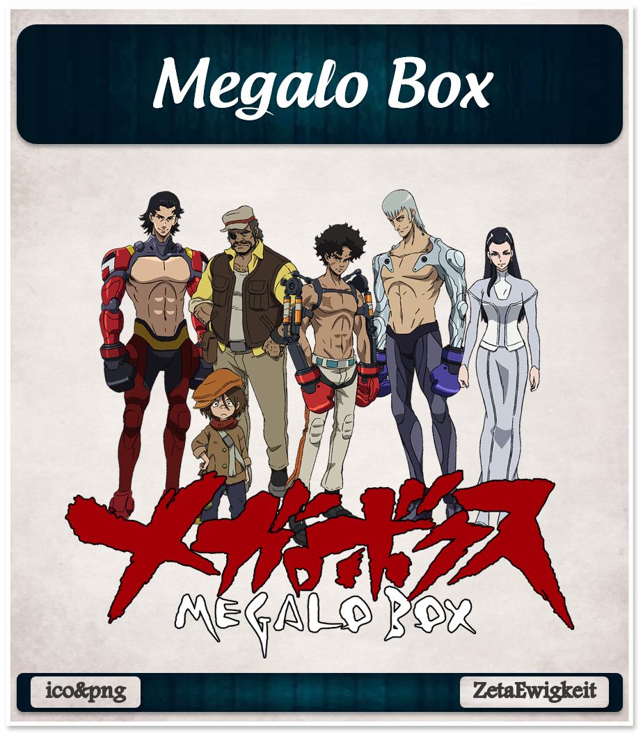 Megalo Box - Anime Icon by ZetaEwigkeit on DeviantArt