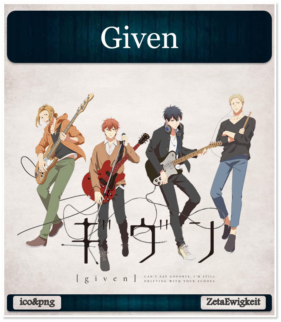 Given - Anime Icon by ZetaEwigkeit on DeviantArt