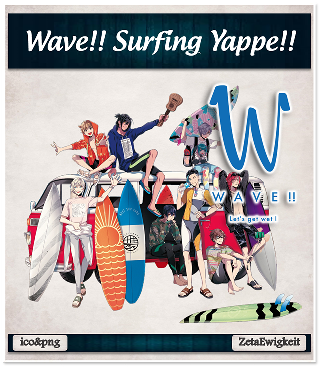 Wave!! Surfing Yappe!! (TV) - Anime Icon by ZetaEwigkeit on DeviantArt