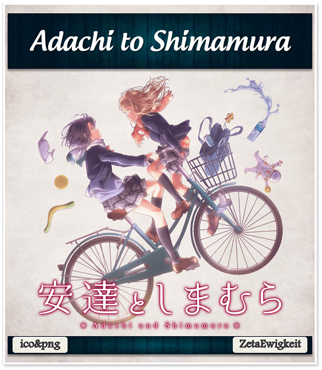 Adachi to Shimamura - Anime Icon by ZetaEwigkeit on DeviantArt
