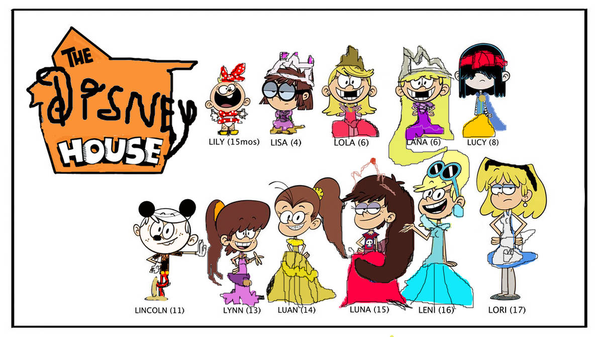 The Disney House by LoudHouseIn1985 on DeviantArt
