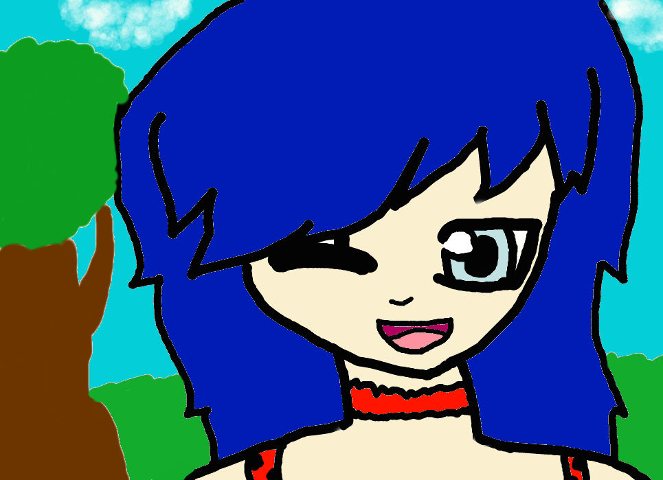 Random anime person by beccbecc7 on DeviantArt