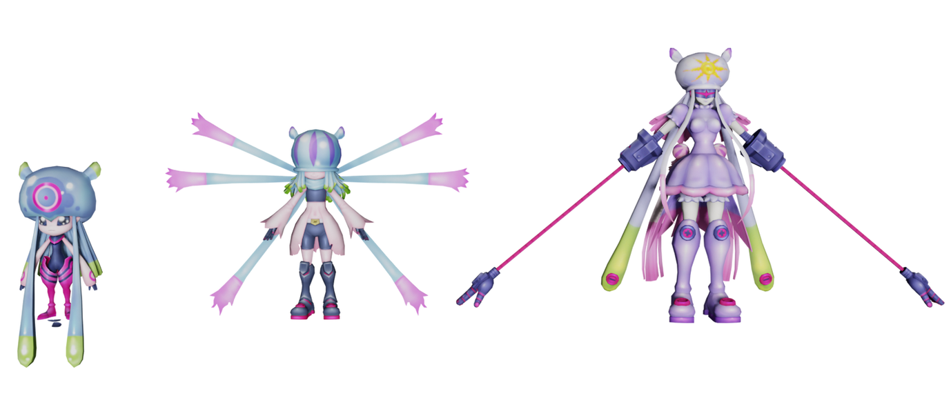 Jellymon Line - NADMO MODEL DOWNLOAD by TrueUltimaxtheTamer on DeviantArt