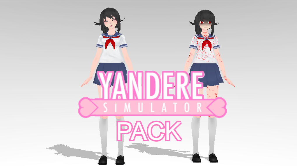 Yandere Simulator Pack|By Michiley by Michiley on DeviantArt