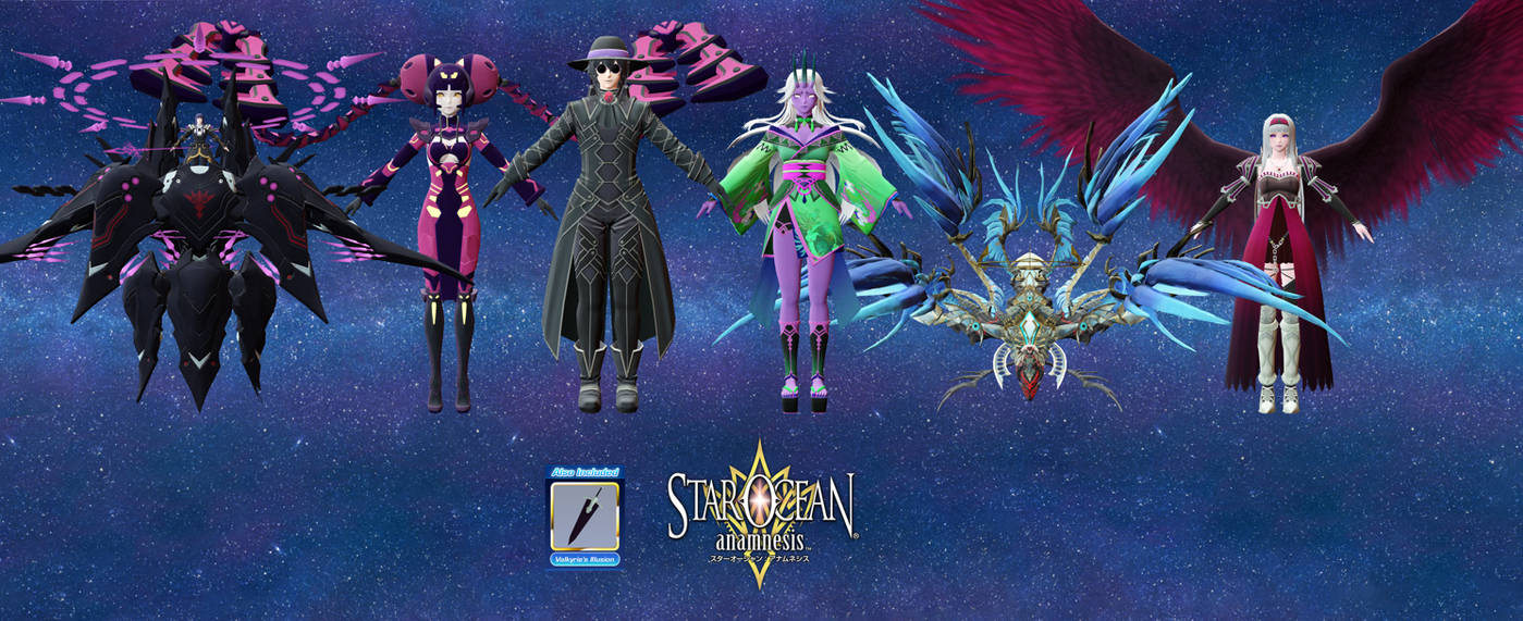 Star Ocean: Anamnesis - Event Bosses by Mihna-Cohrvenn on DeviantArt