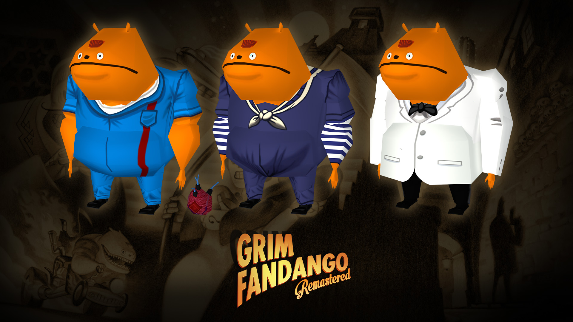 Grim Fandango Remastered: Glottis by Mihna-Cohrvenn on DeviantArt