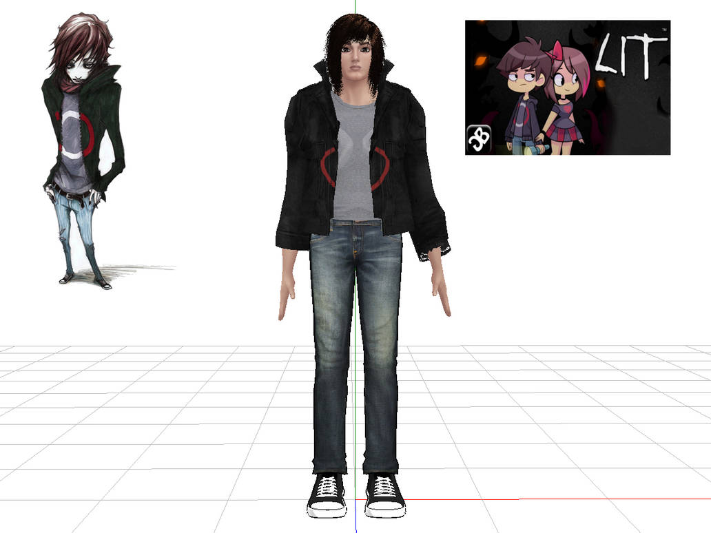 MMD wayforward:Lite Model Jake dl by modelrippers on DeviantArt