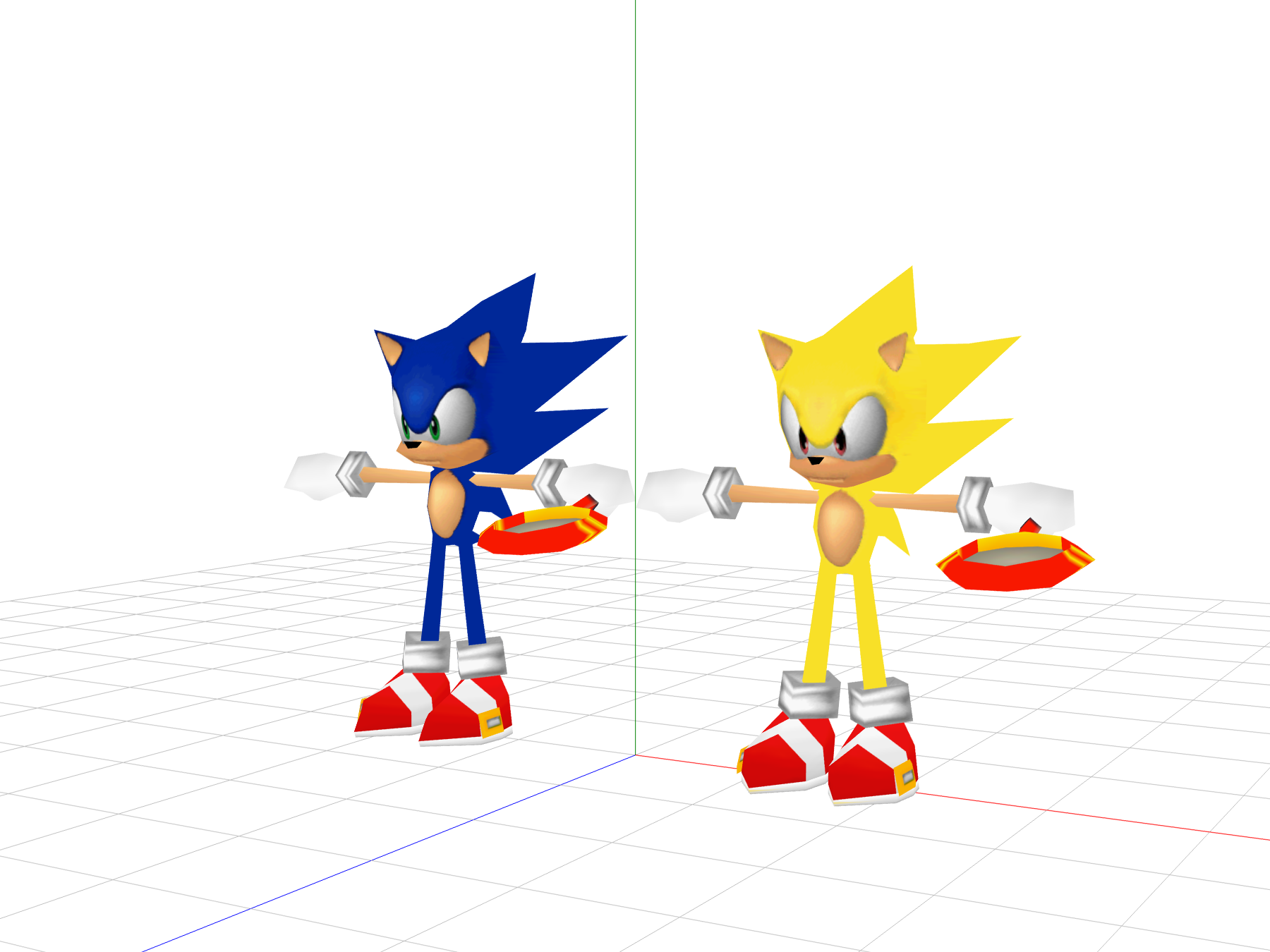 Sonic Sega super star tennis sonic Ds models dl by modelrippers on ...