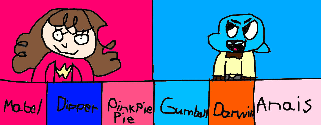 SSBB Mabel Vs Gumball by Cutiemark3612 on DeviantArt