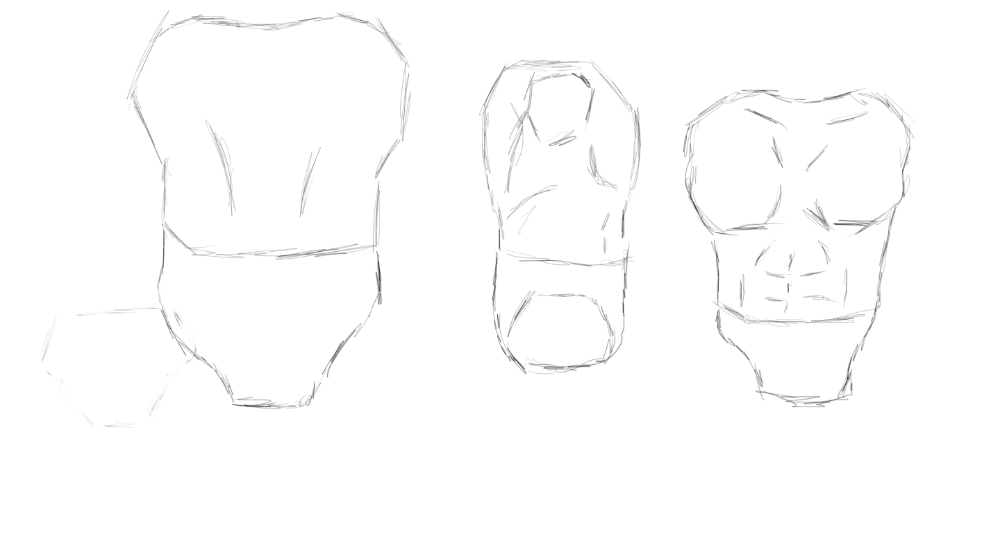 Study 03 Torso And Lower Half by fallensolger666 on DeviantArt