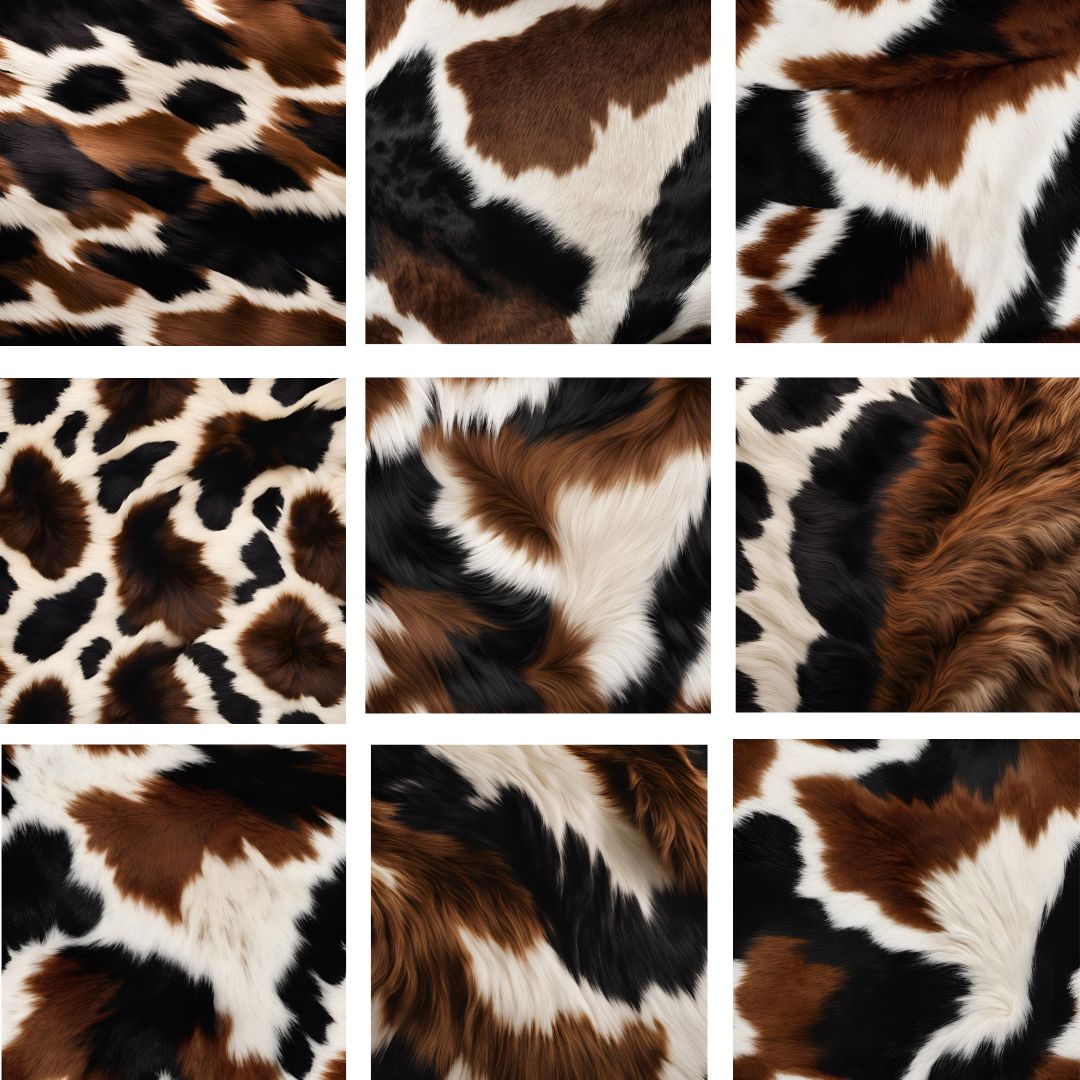 Cowhide Fur Pattern Set Of 50 by Rondasdesigns on DeviantArt