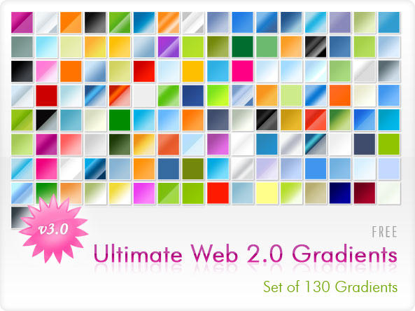 Ultimate Web 2.0 Gradients by softarea on DeviantArt