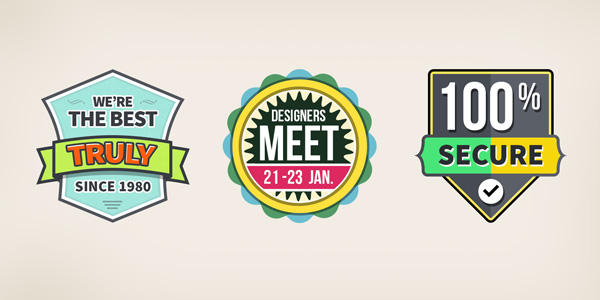 Retro Vector Crests (PSD) by softarea on DeviantArt