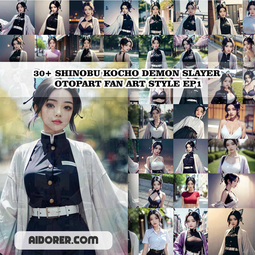 30+ Shinobu Kocho Demon Slayer Valham Fan Art Styl by refspectrum on DeviantArt