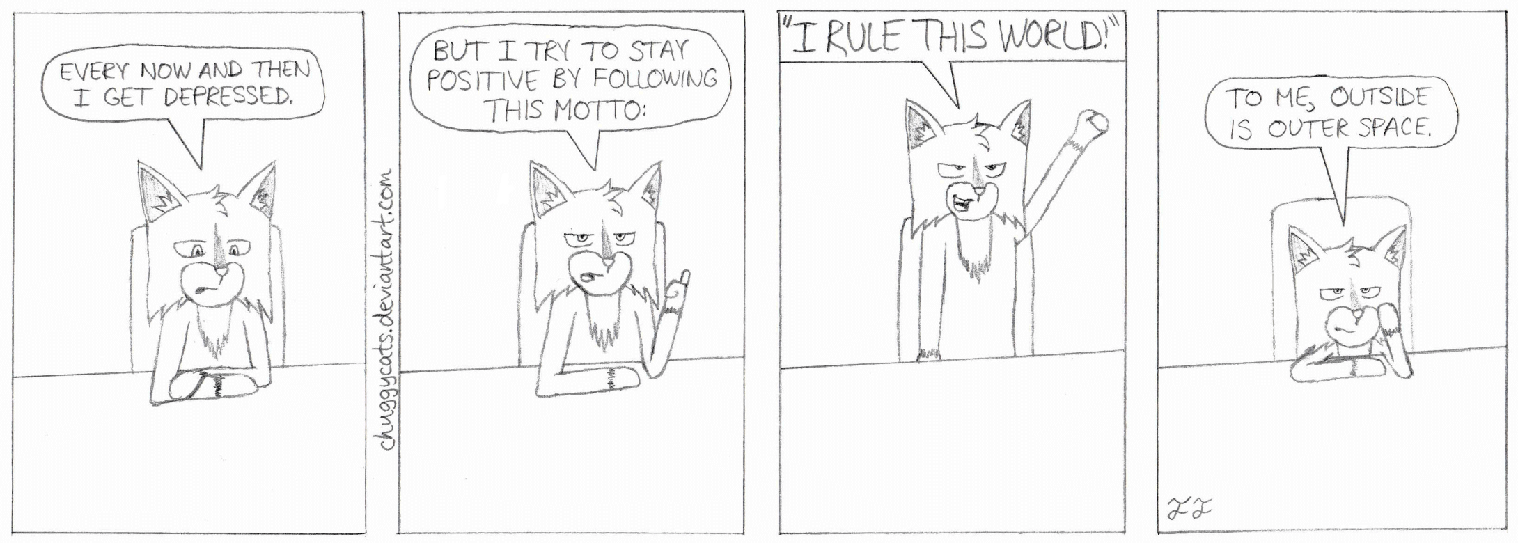 Cynical Cats 3 by ChuggyCats on DeviantArt