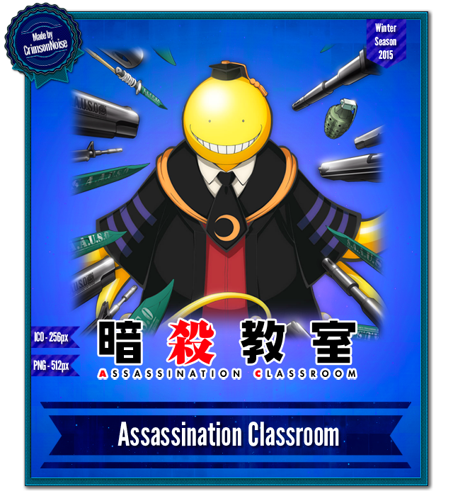 Assassination Classroom - Anime Icon by CrimsonNoise on DeviantArt