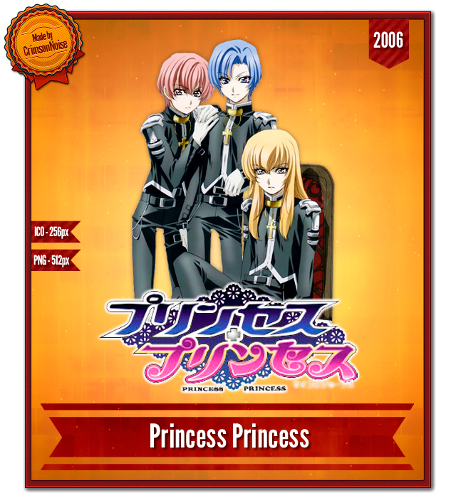 Princess Princess - Anime Icon by CrimsonNoise on DeviantArt