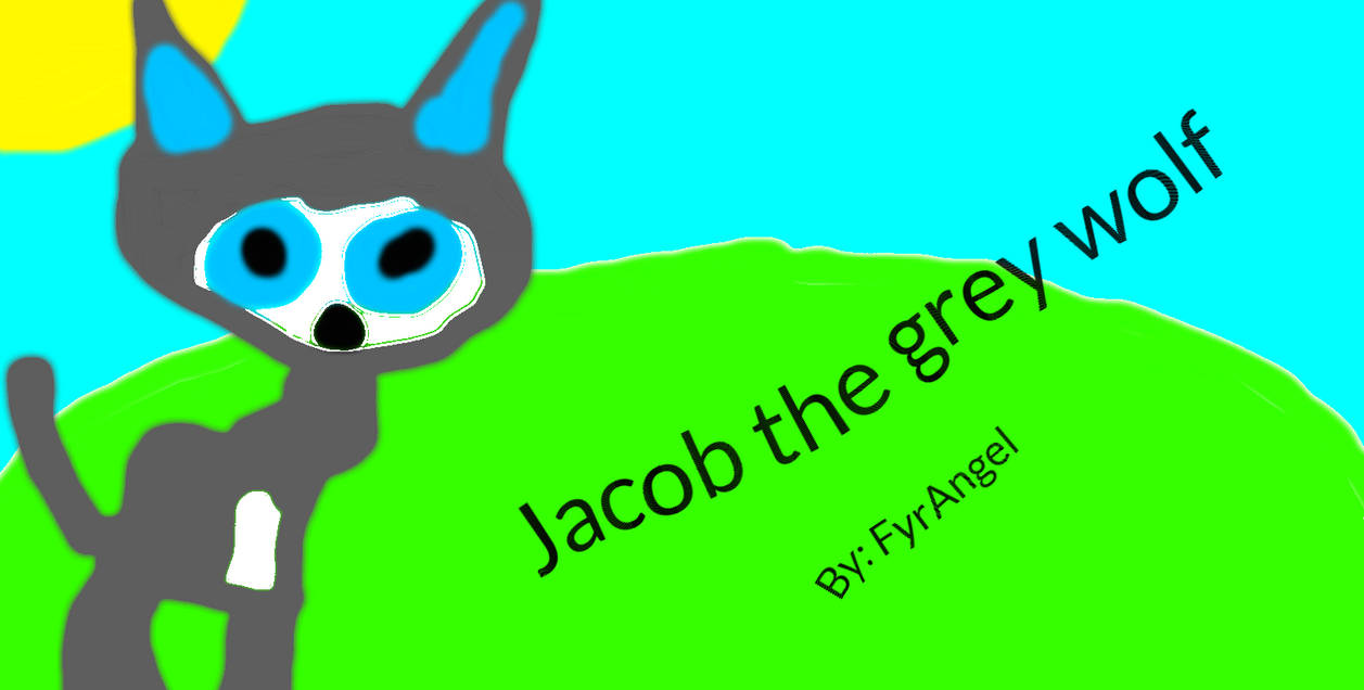 Jacob the Grey Wolf(Wolf form) by OCFyrAngel on DeviantArt