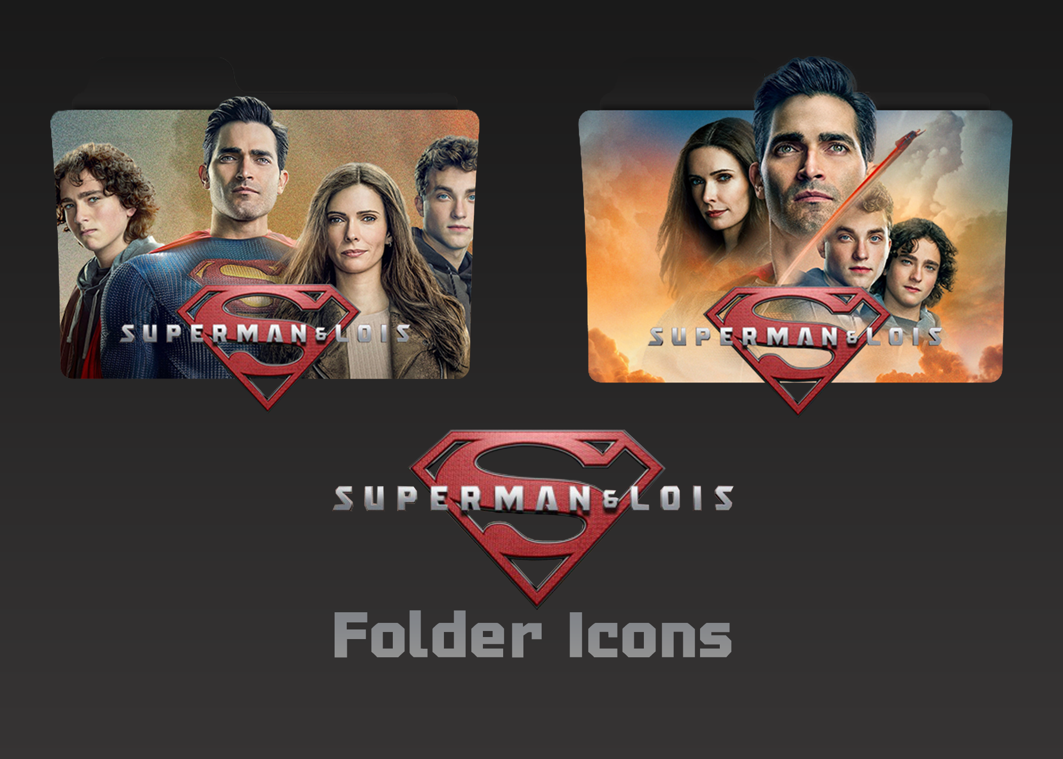Superman and Lois Folder Icons by bodie96 on DeviantArt