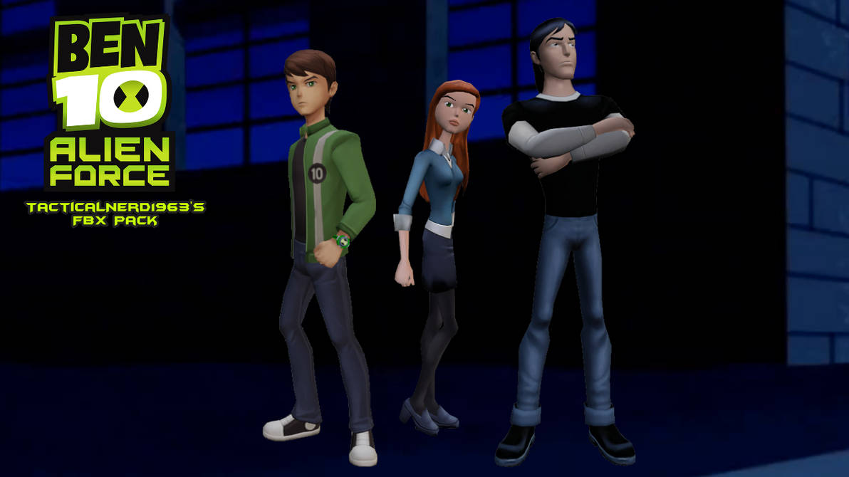 Ben 10: Alien Force FBX Pack (Check Desc.) by TacticalNerd1963 on ...