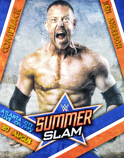 Summerslam custom poster by NikDanielson by NikDanielson on DeviantArt