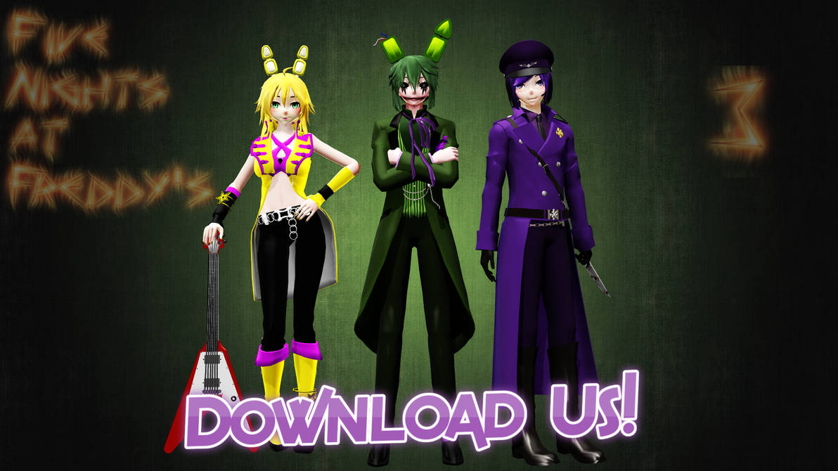 [DOWNLOAD] FNaF 3 model pack by YeowooThePirate on DeviantArt