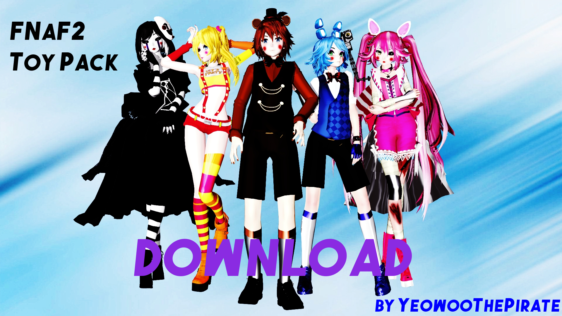 [DOWNLOAD] FNaF2 Toy Pack by YeowooThePirate on DeviantArt