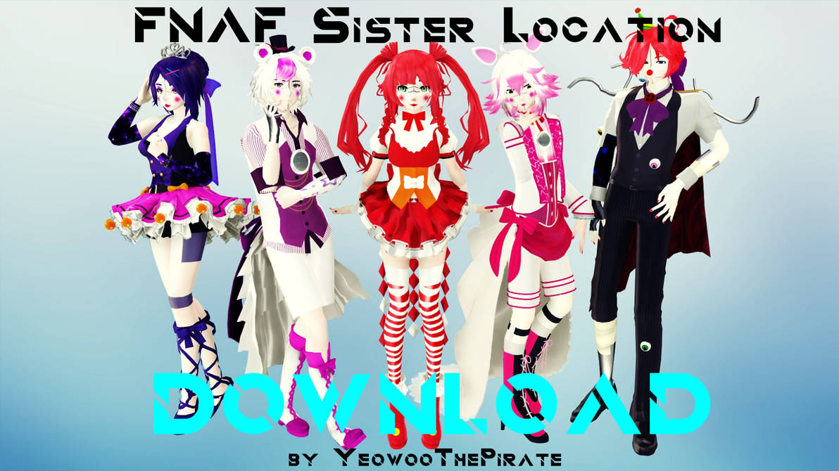 [DOWNLOAD] FNaF SL model pack by YeowooThePirate on DeviantArt