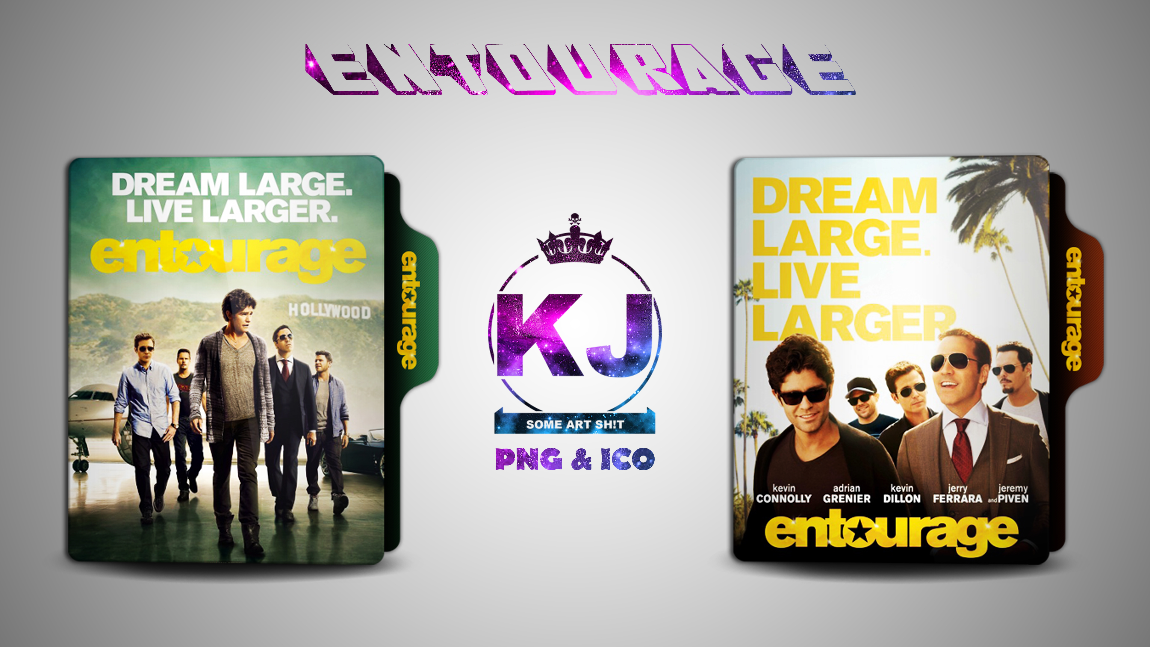 Entourage (2015) Folder Icon by kingjoe93 on DeviantArt
