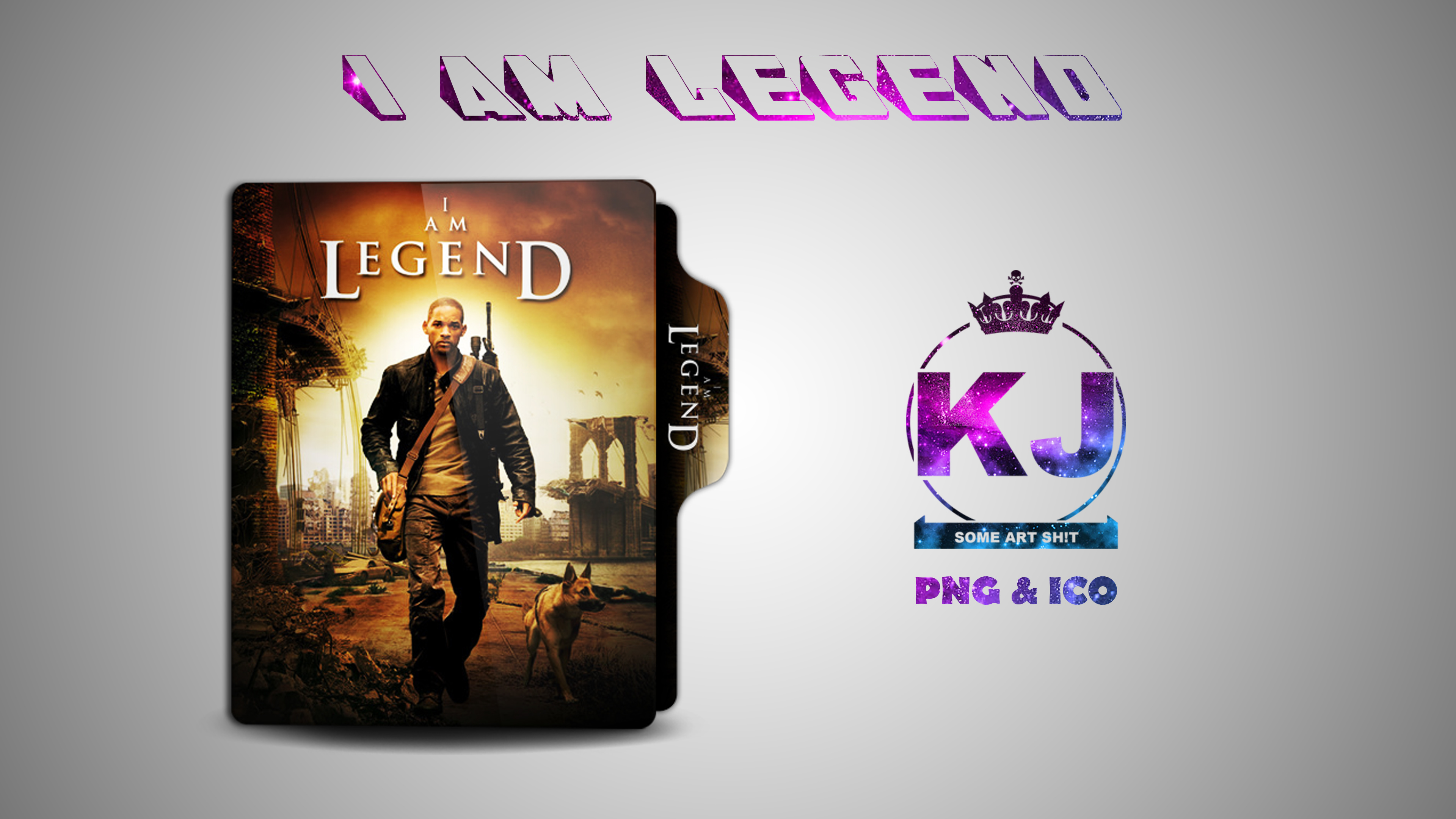 I Am Legend (2007) Folder Icon by kingjoe93 on DeviantArt